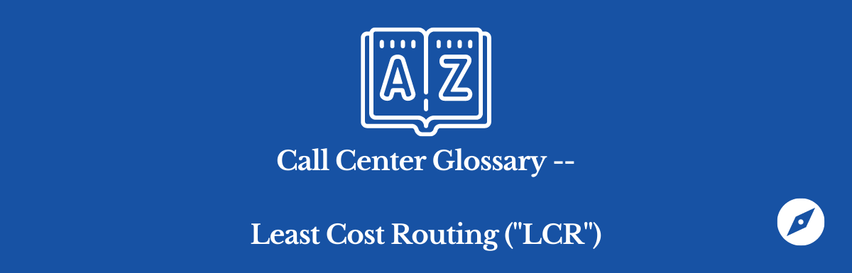 What is least cost routing and why is it important in telephony?