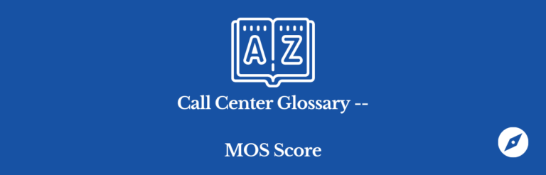 MOS Scores - Definition of MOS Score