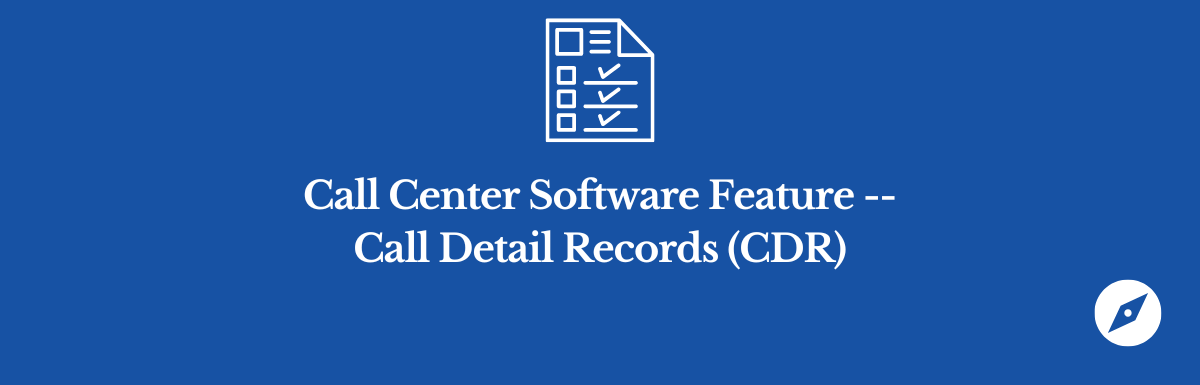 Call Detail Record (CDR) - Feature Overview