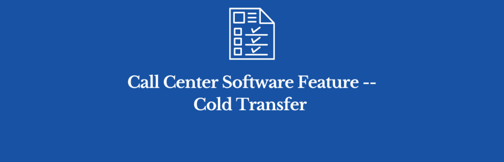 Cold Transfer